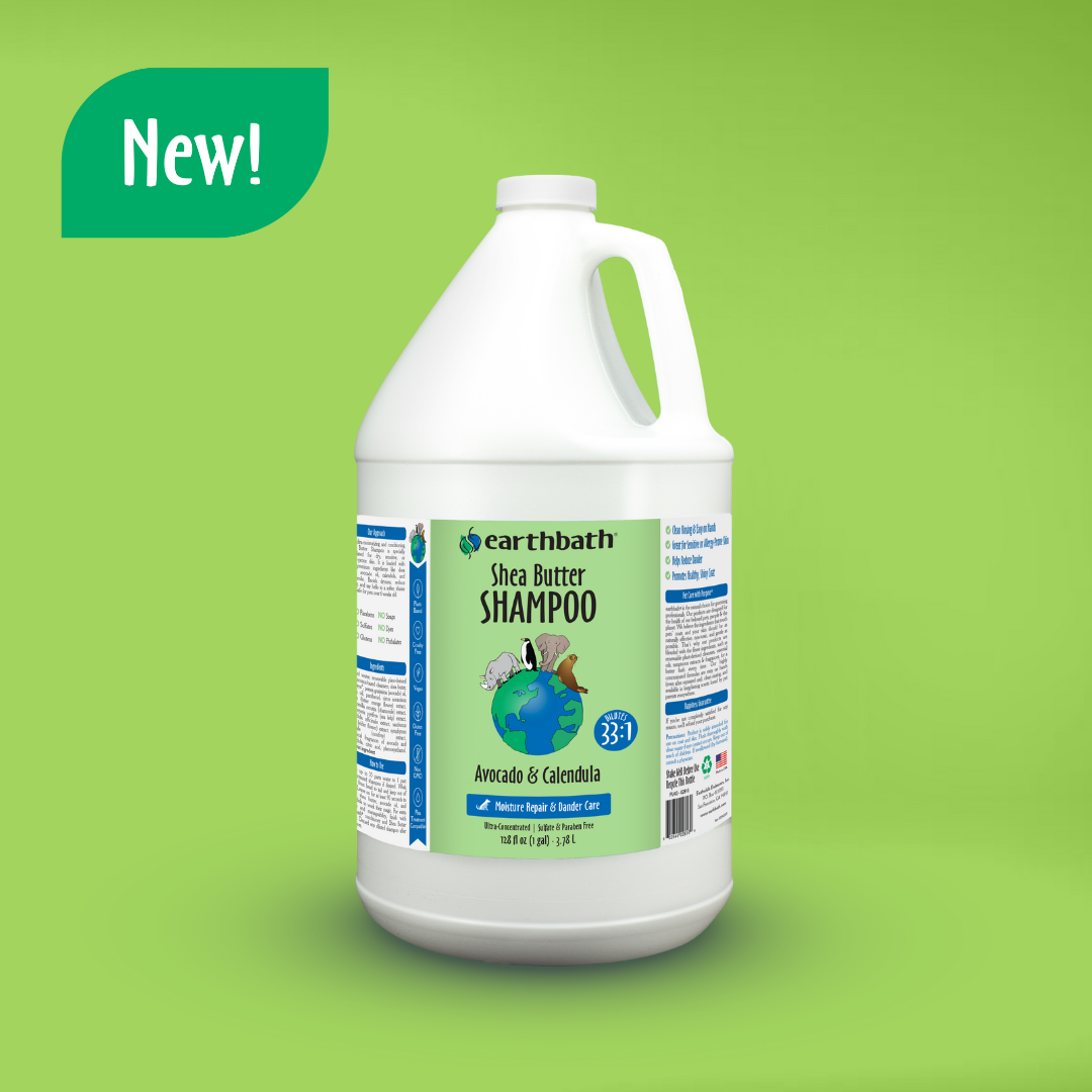 earthbath® Introduces Gallon-Size Shea Butter Shampoo