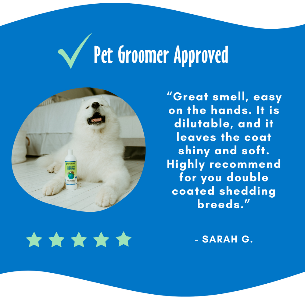 Shed Control Shampoo, Relieves Shedding, Dander | earthbath®