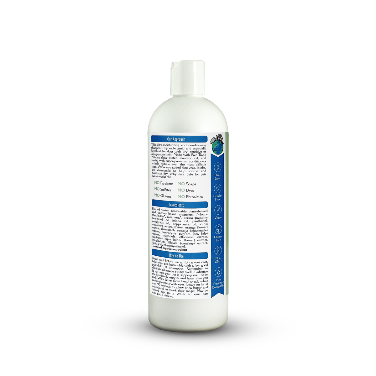 Shea Butter Shampoo, Moisturizing Dander Relief | earthbath®