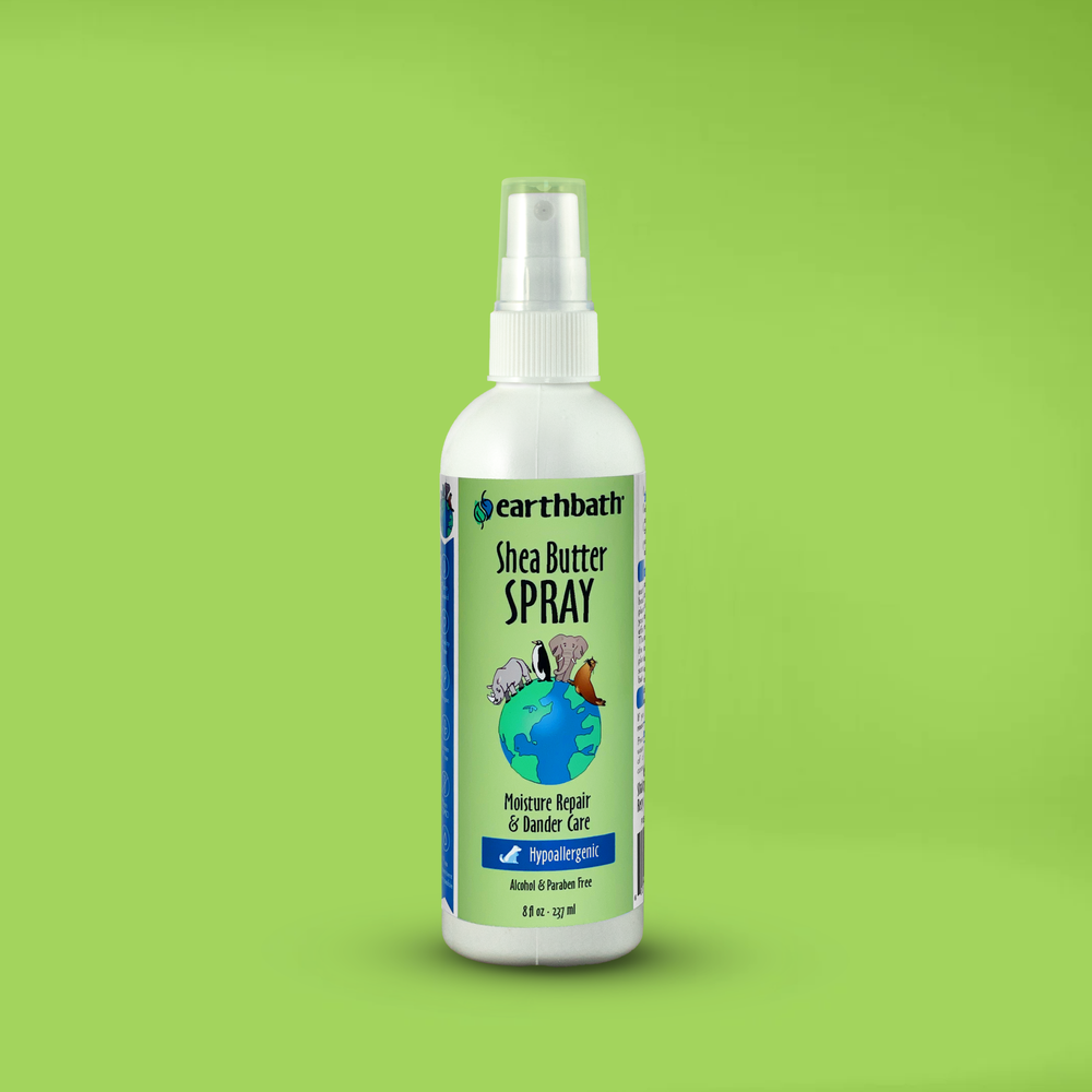 Shea Butter Pet Spray, Moisturizing Dander Relief | earthbath®